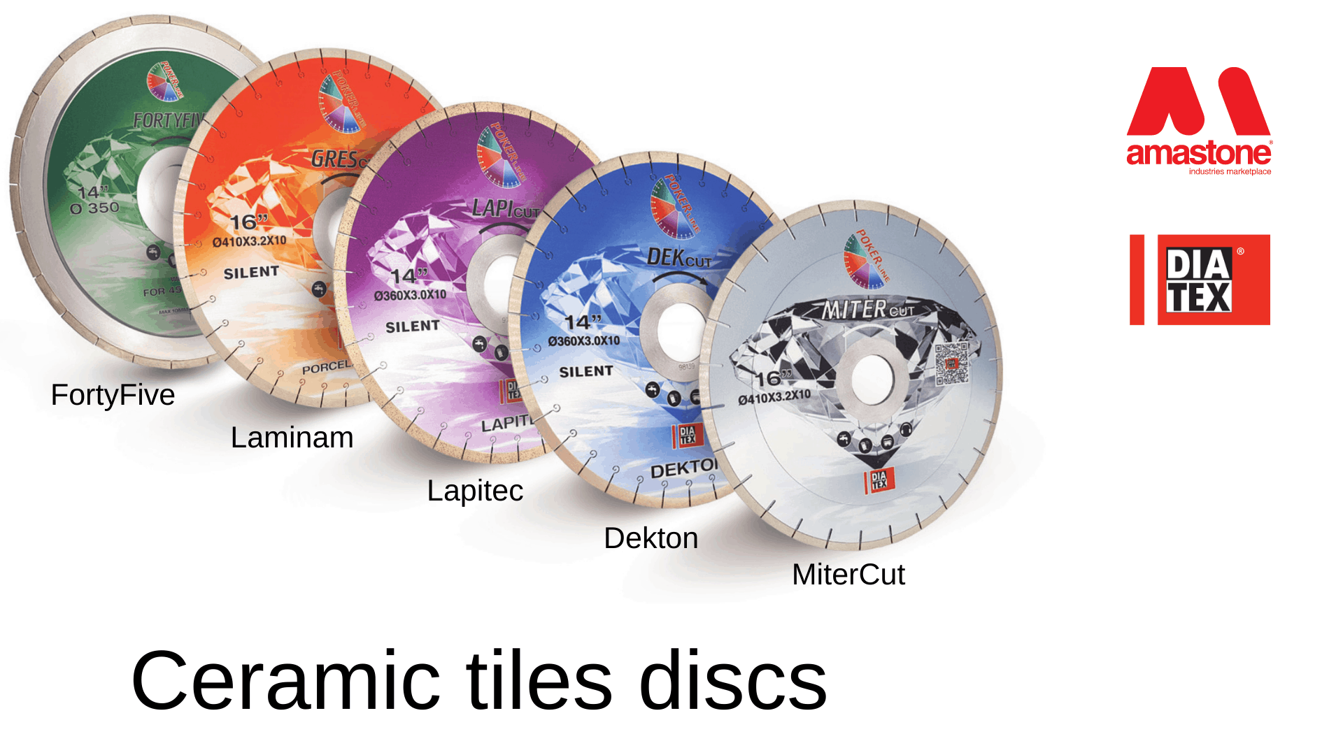 Diatex Blades and Diamond Tools | amastone®