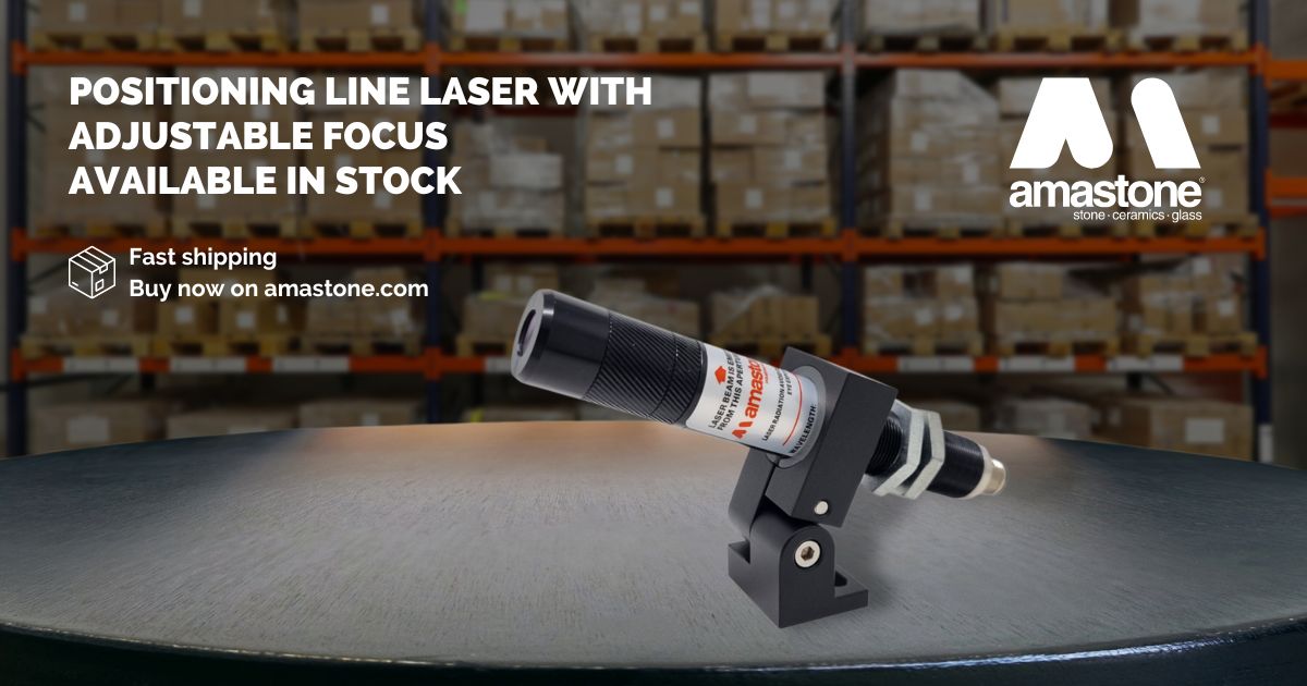 Ligne laser d'alignement avec mise au point réglable - M12 - Ø20 mm - Amastone | amastone®